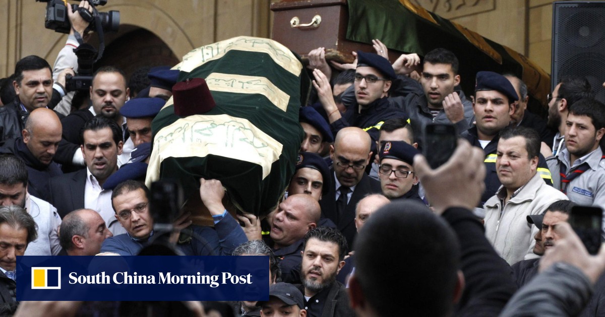 Lebanon funeral of Mohamad Chatah a far cry from that for Rafik Hariri ...