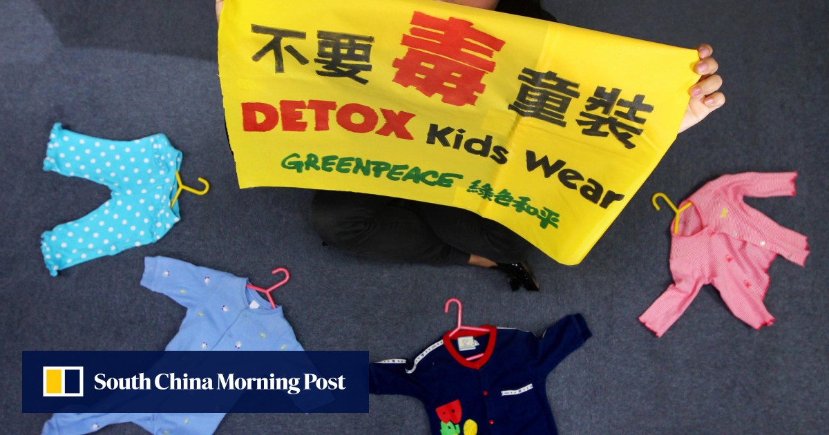Toxins found in children's clothes from big fashion brands | South ...