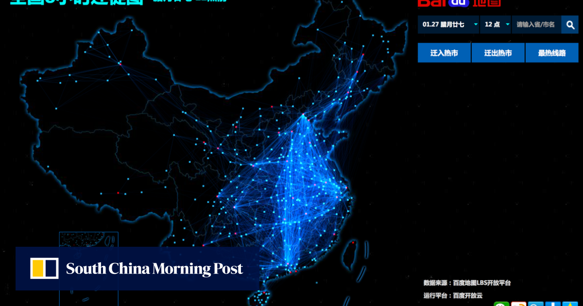 Baidu uses data to track world’s largest human movement as Lunar New ...