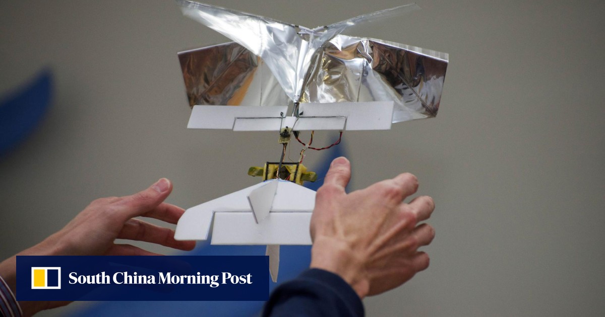 'Insect' drone with flapping wings developed by Dutch scientists ...