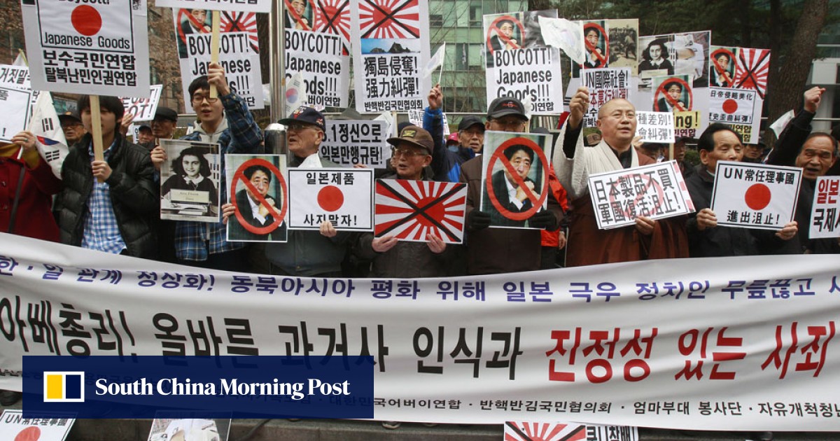 Protesters attack employee at Japan's embassy in Busan, South Korea ...