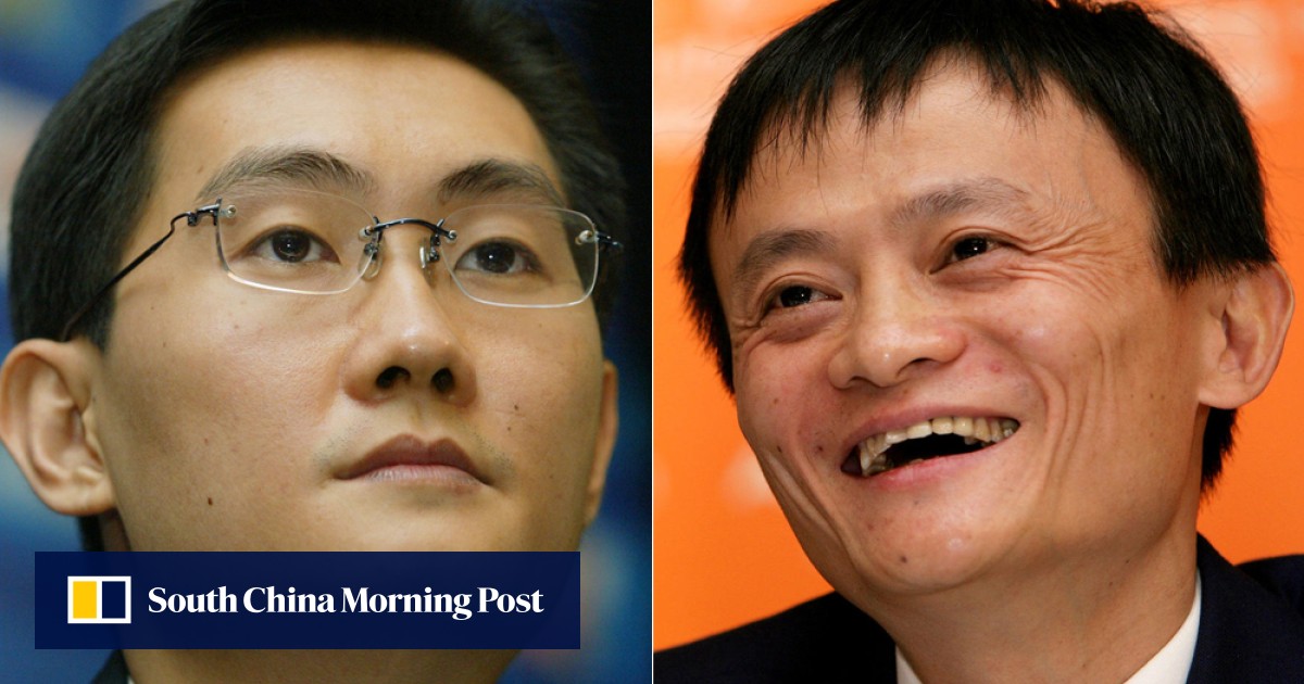 A tale of two internet leaders: Tencent vs Alibaba | South China ...