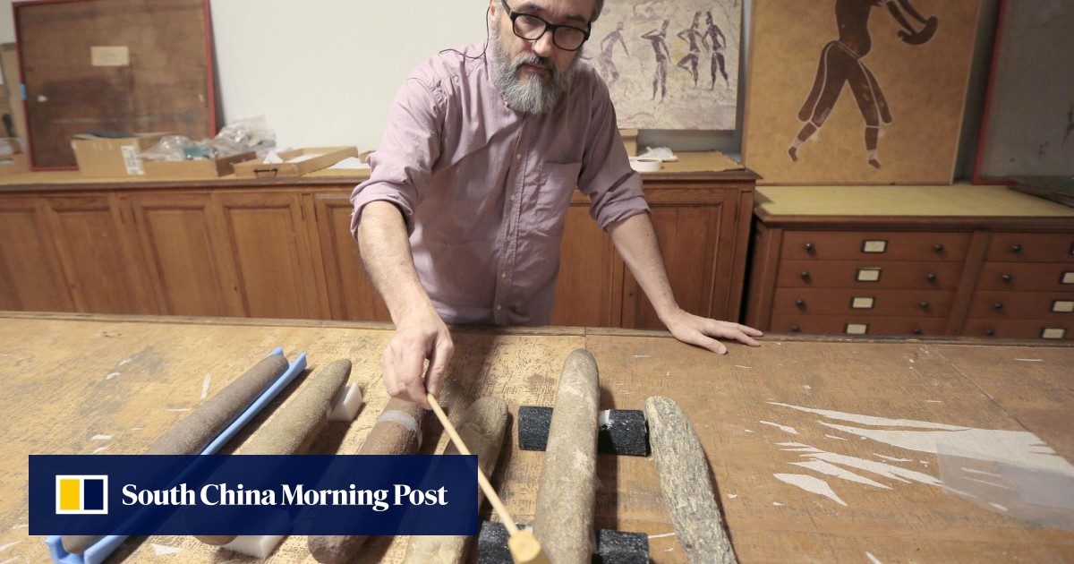 Prehistoric stone chimes thousands of years old to make music in Paris ...