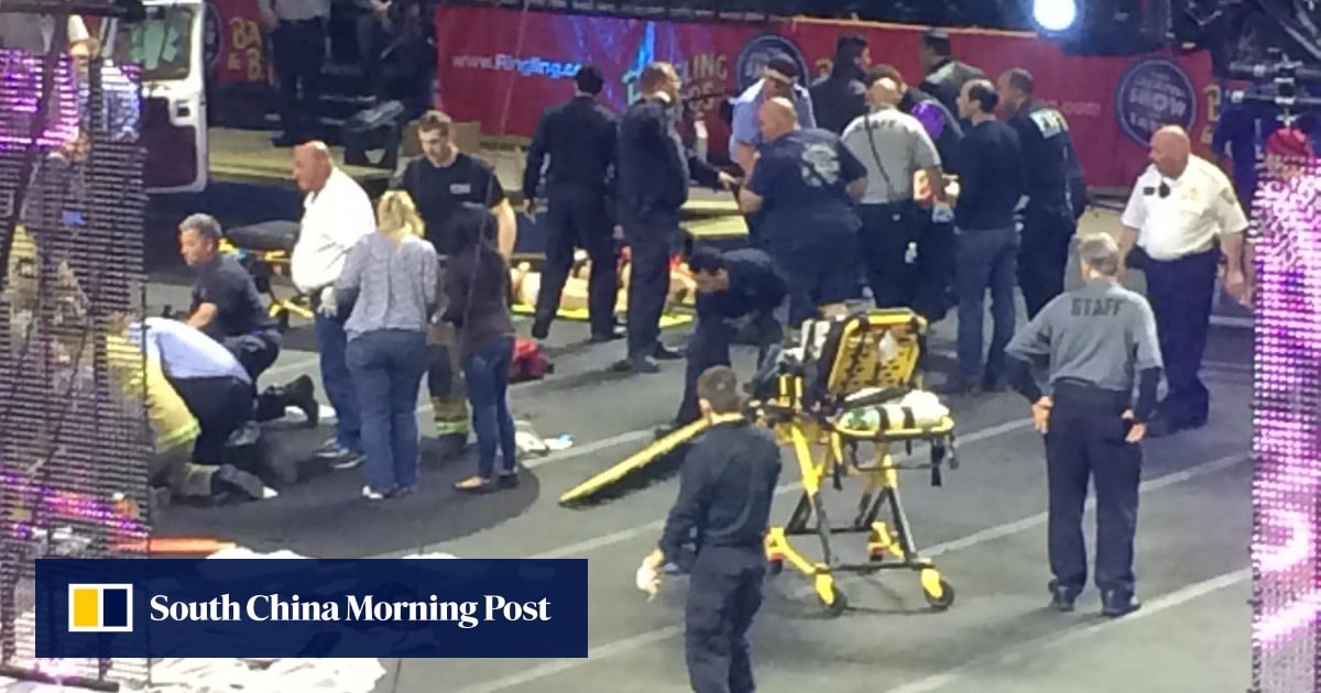Acrobats hurt in plunge as Rhode Island circus routine ends in disaster ...
