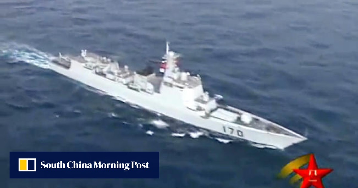 PLA Navy sends two of its biggest ships to protect oil rig, Vietnamese ...
