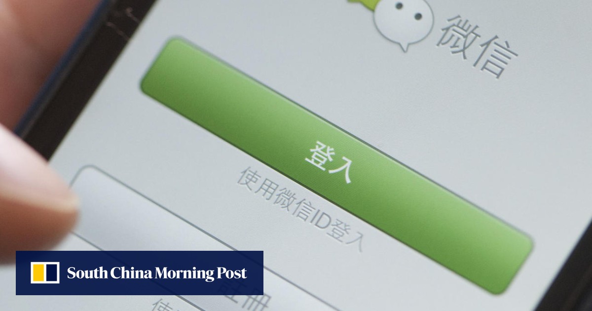 Tencent's messaging app WeChat target of latest crackdown by officials ...