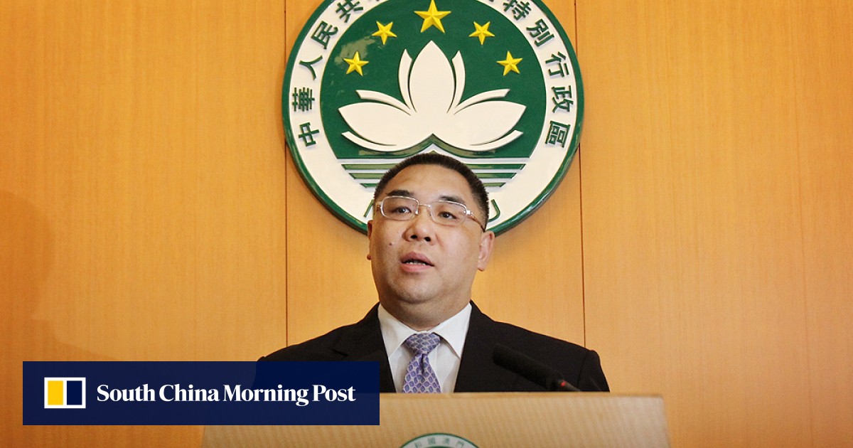 It's official: Macau chief executive Fernando Chui will seek re ...