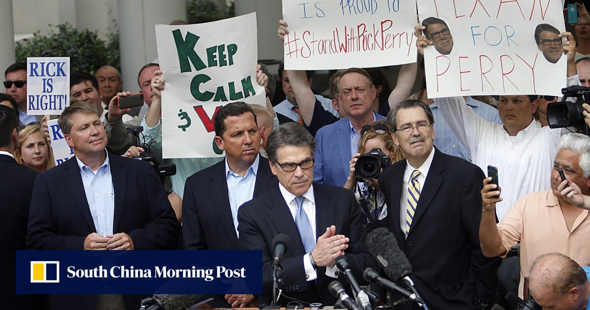 Texas Governor Rick Perry arrested for abusing his power | South China ...
