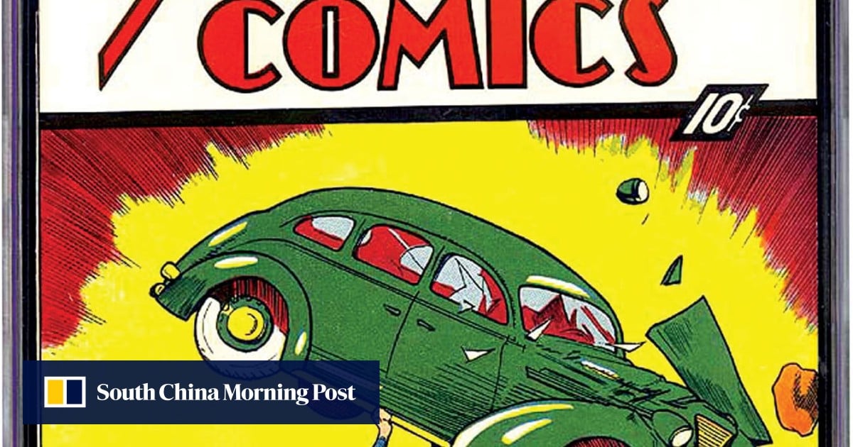 Pow! Early Superman comic sells for record US$3.2 million | South China ...