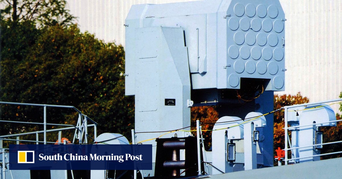 China shows off advanced ship missile defence system | South China ...