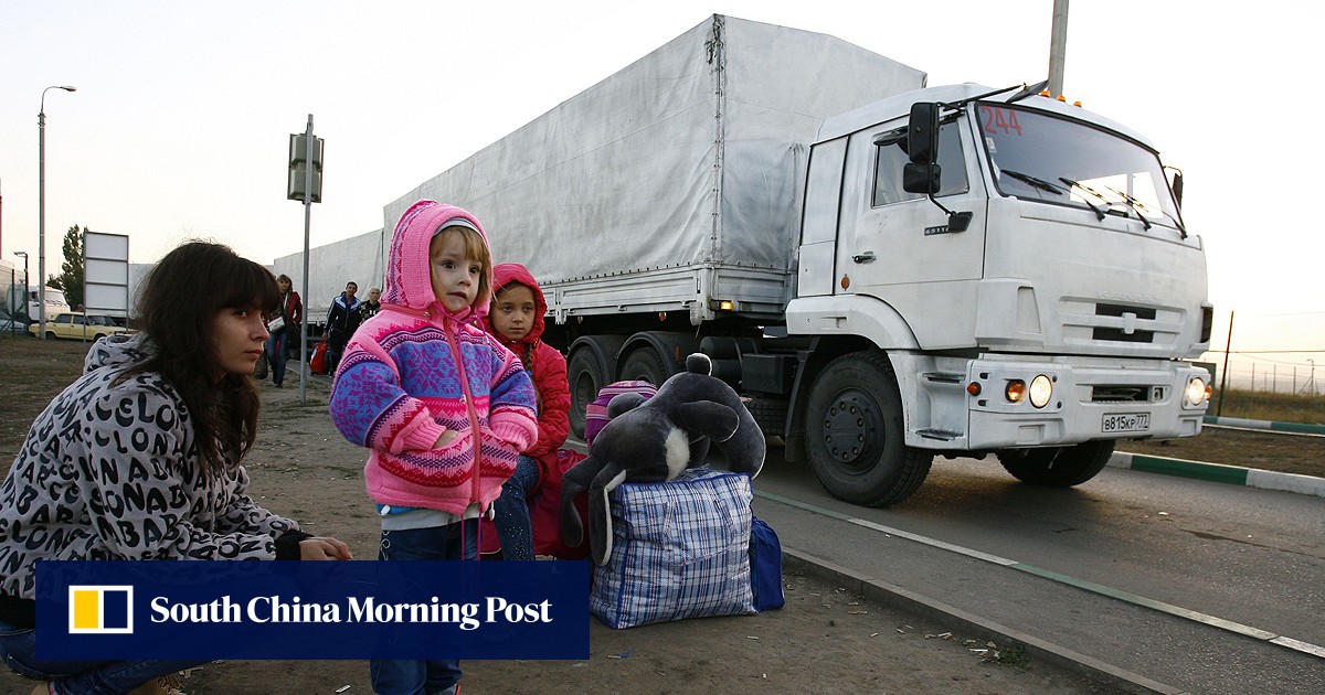 Russian aid convoy crosses border into Ukraine | South China Morning Post