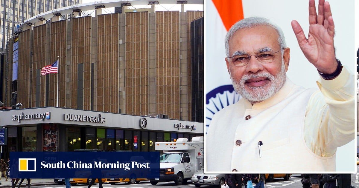 India's Prime Minister Narendra Modi set to rock Madison Square Garden ...
