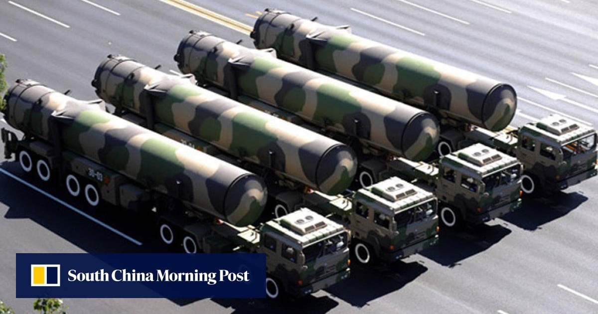 China puts on show of force with DF-31B mobile ICBM missile test ...