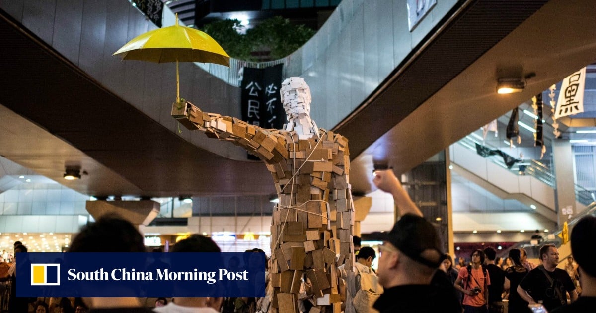 Fight to preserve Hong Kong's protest-inspired street art | South China ...