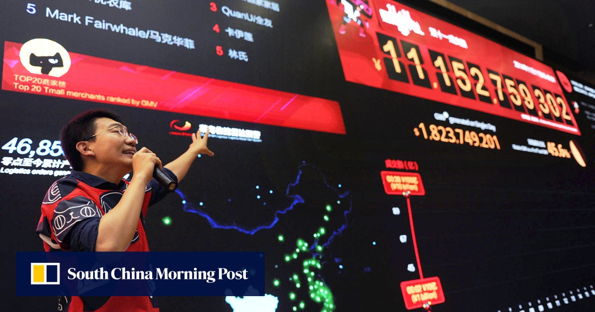 Alibaba sets record one-day sales on back of mobile and global ...