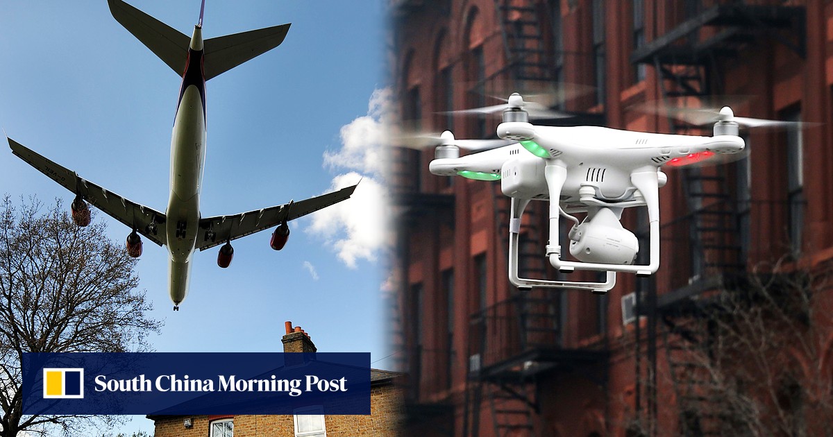 New | Drone in near-miss with passenger jet at London Heathrow | South ...