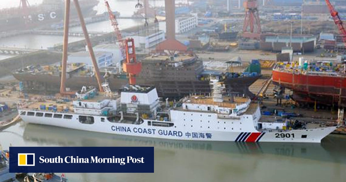 China to launch ‘world’s largest’ coastguard patrol vessel | South ...