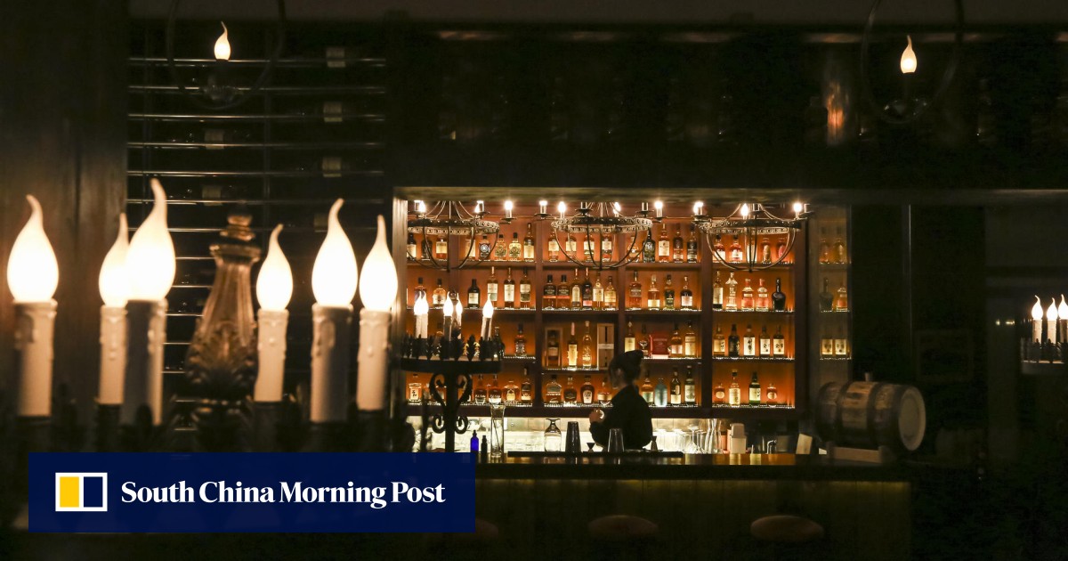 Whiskies from all over, and chocolate-dipped bacon, at Kowloon bar ...