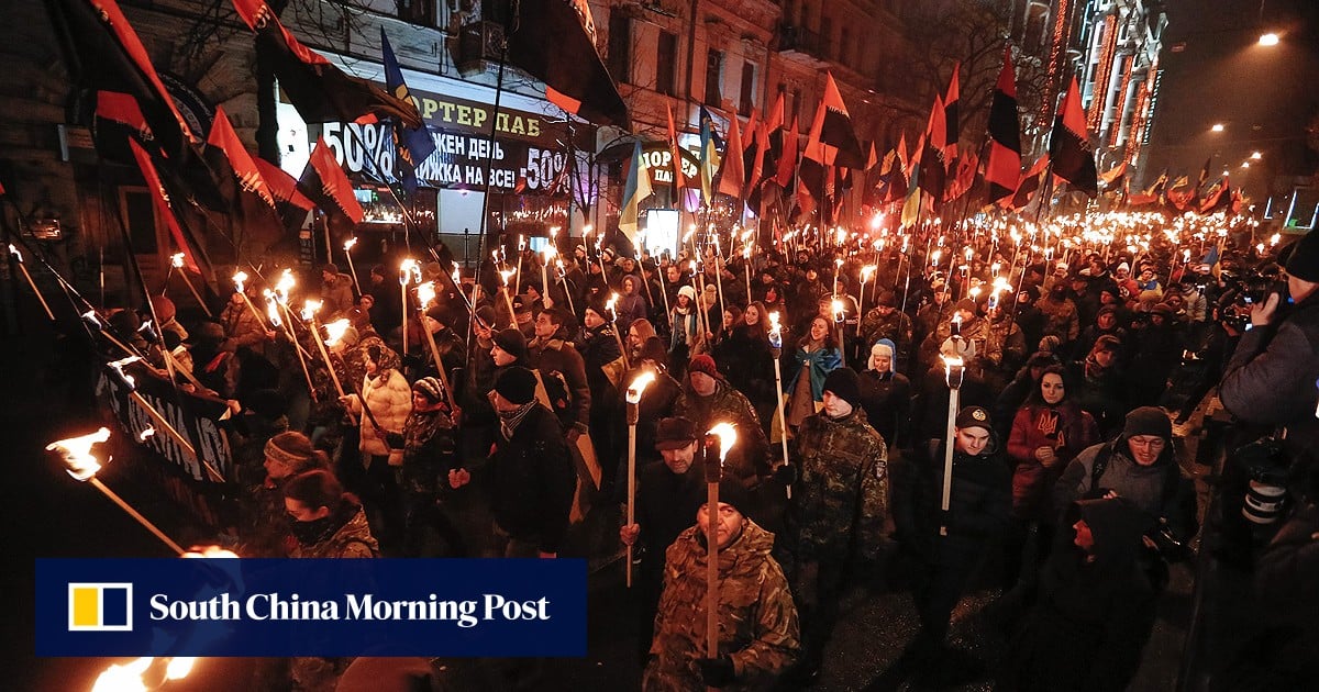 Thousands of Ukraine nationalists march in Kiev | South China Morning Post