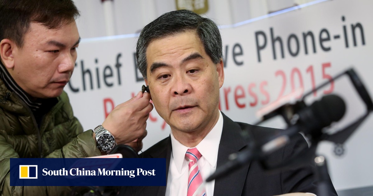Leung Chun-ying again claims he has proof of foreign influence on ...