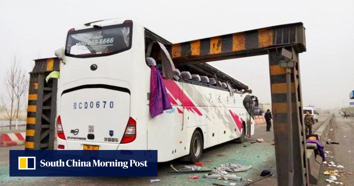 Two dead in horror bus crash | South China Morning Post