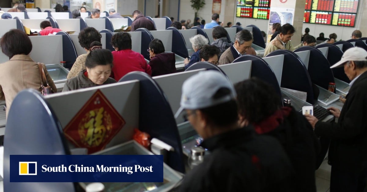 Mainland Chinese shares decline on weak sentiment after weeklong break ...