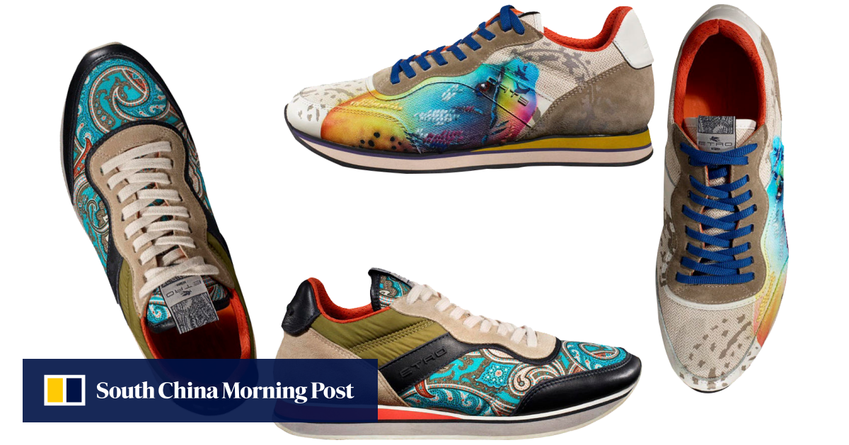 For men: Fancy Etro trainers, and sophisticated Hackett | South China ...