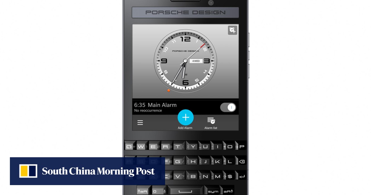 Porsche and BlackBerry design new hi-tech smartphone | South China ...