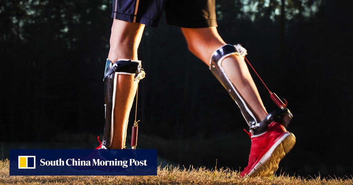 Groundbreaking exoskeleton device literally puts a spring in your step ...