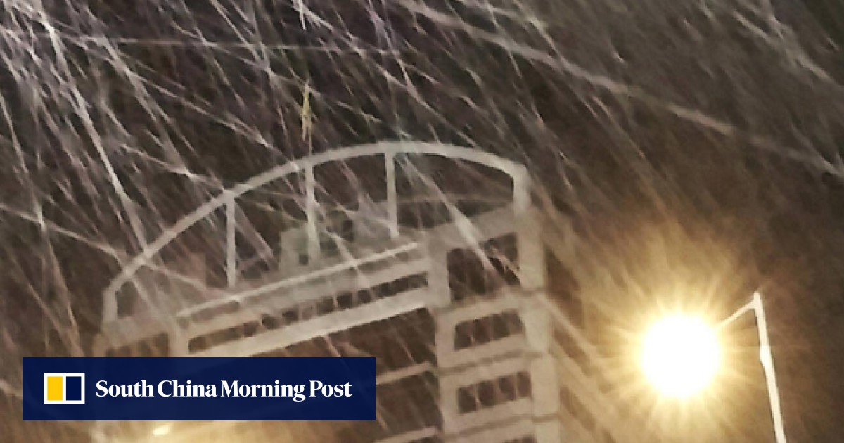 Second red rainstorm in four days causes travel chaos in Hong Kong and ...
