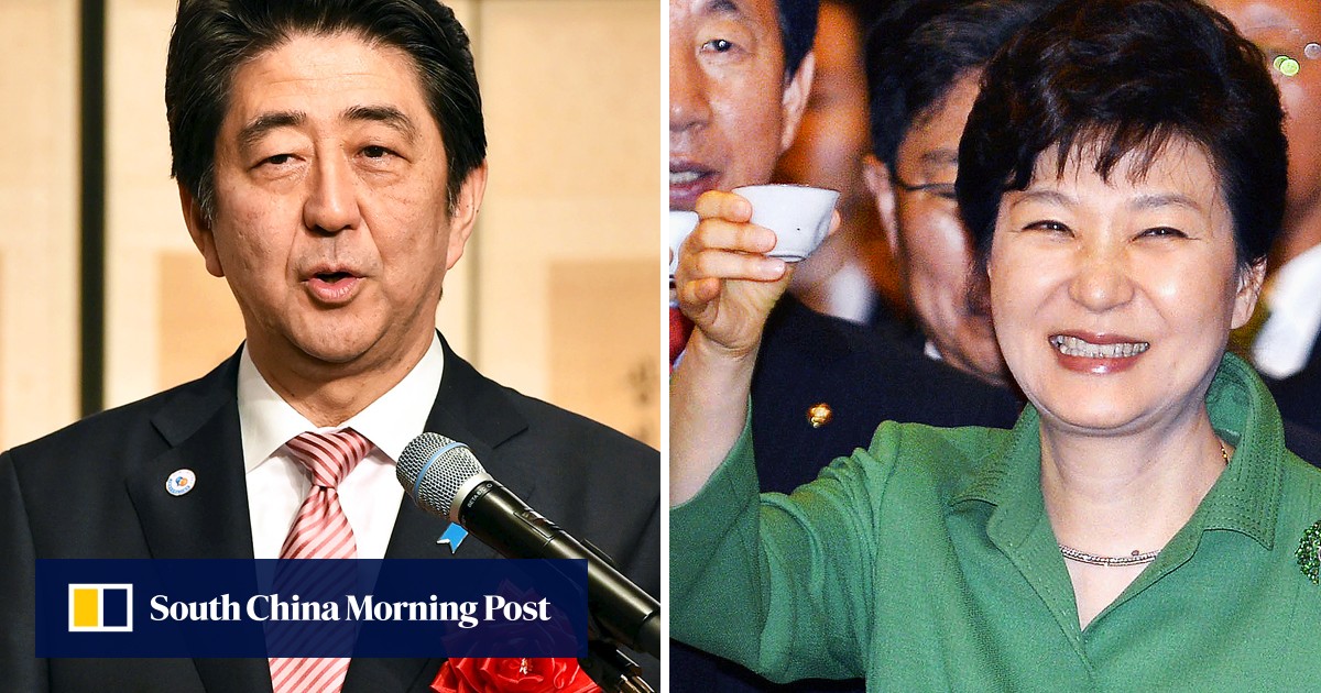 Japan Pm Abe South Korean President Park Reaffirm Vital Diplomatic