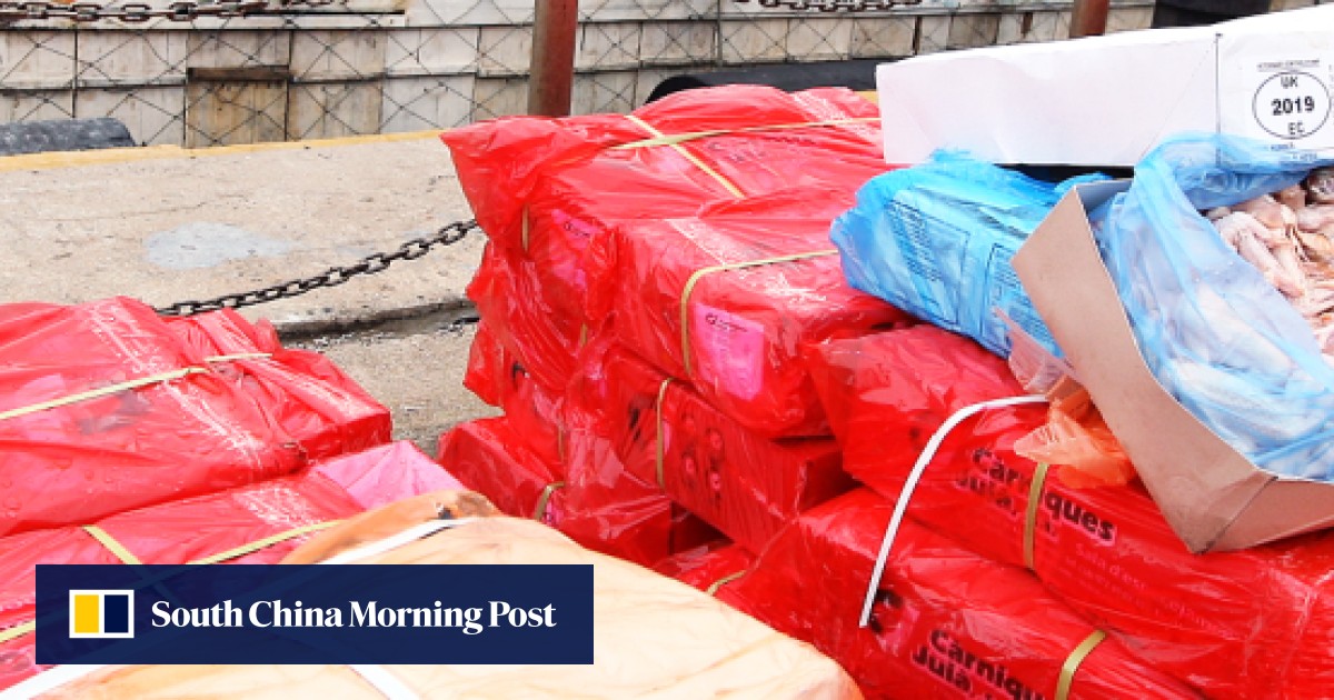 Rotting frozen meat from the 1970s smuggled through Hong Kong into ...