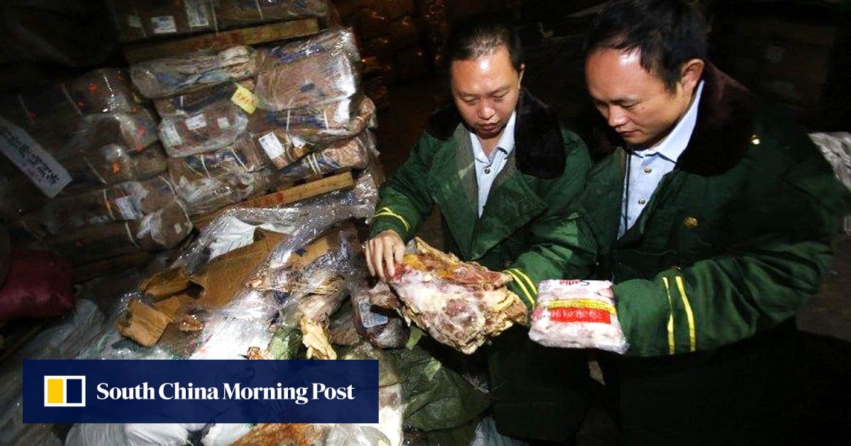 'Illegal smuggling routes' exposed after rotting meat from the 1970s ...