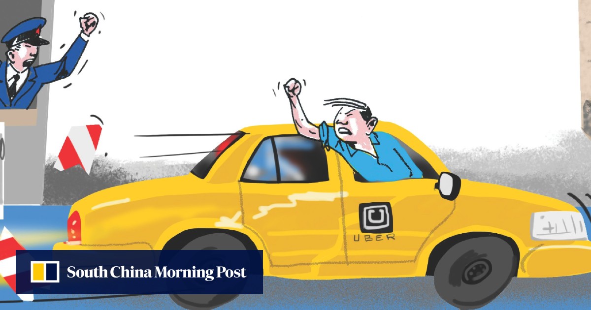 Uber on a collision course with China's taxi drivers and cartels ...