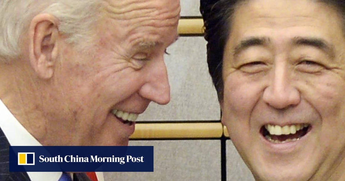 Please explain: Abe asks Biden for an investigation into claims the US ...