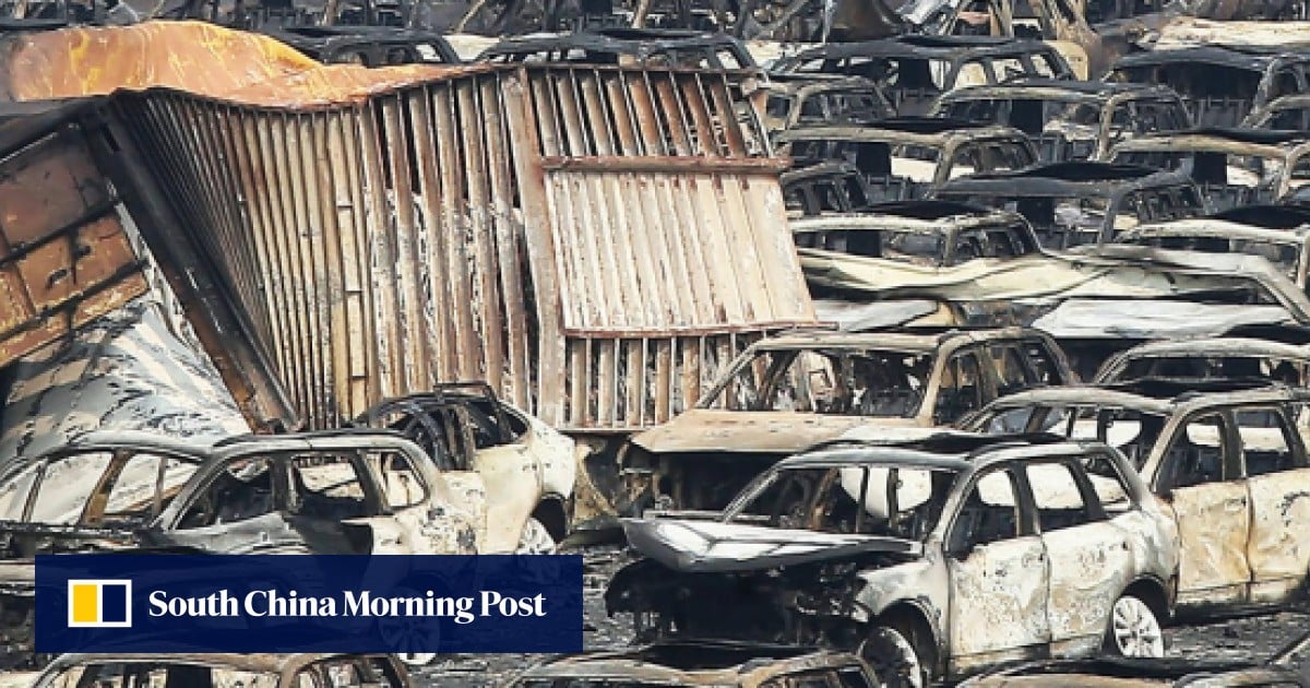 Fears of deadly cyanide gas reaction as rain forecast for Tianjin ...