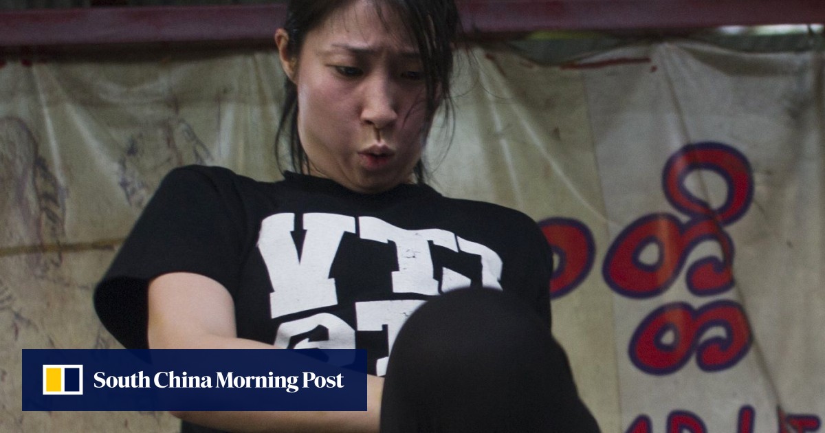 Myanmese women show fighting spirit by embracing brutal martial art of ...