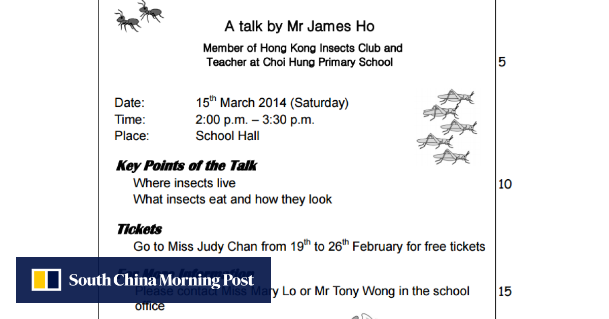 English Exam For Hong Kong Primary Pupils ‘too Difficult And Tests
