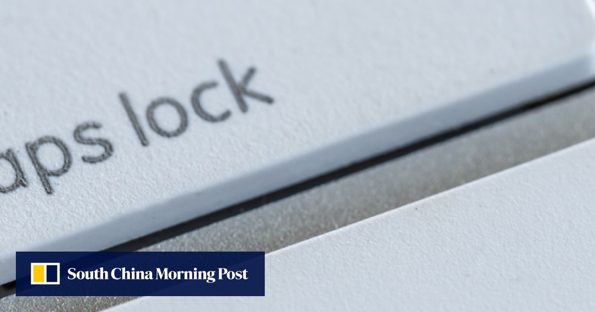 STOP SHOUTING: Should Caps Lock be banned? | South China Morning Post