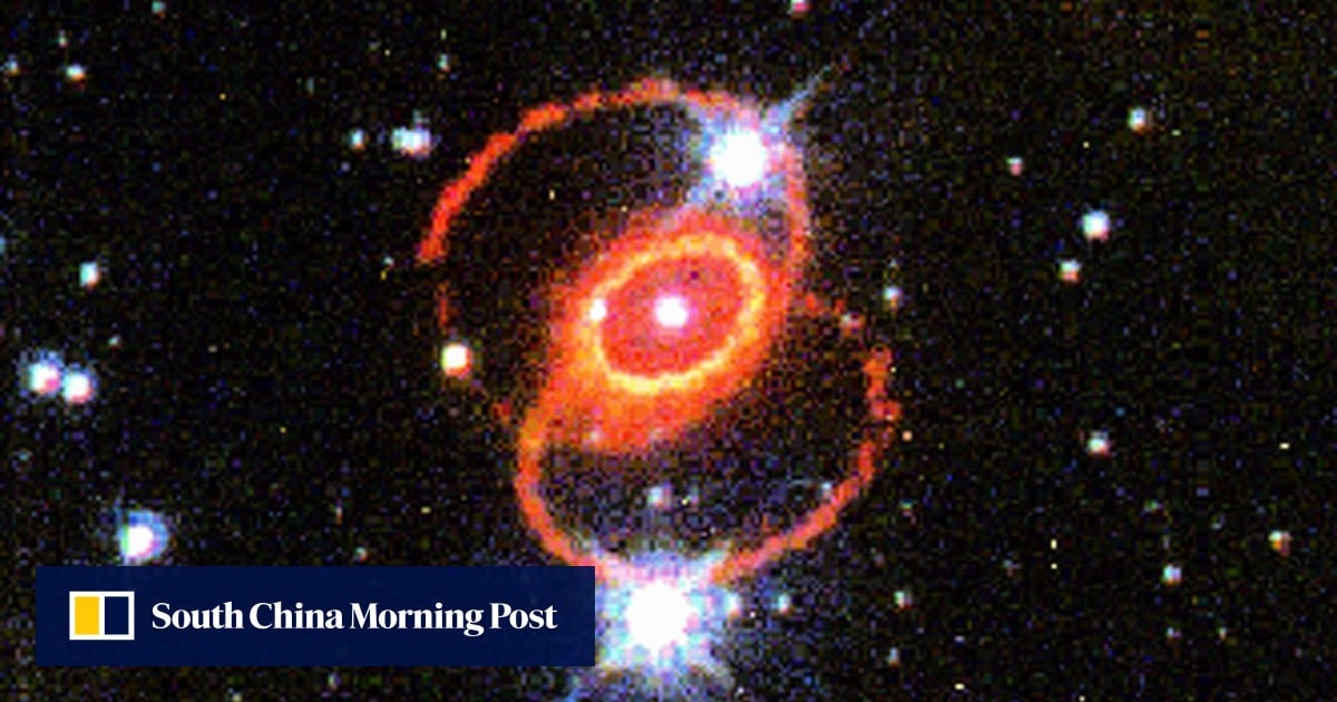 NASA releases new animations of a star that exploded with the energy of ...