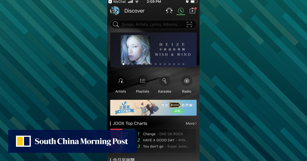 How Tencent came to dominate music streaming in China | South China ...