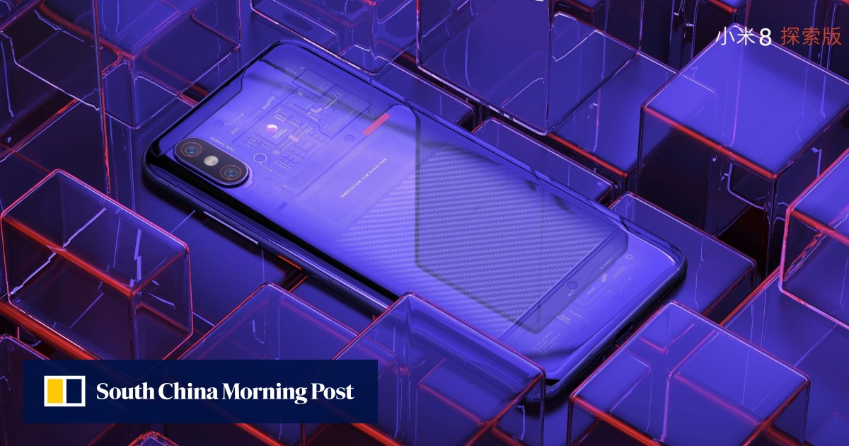 Xiaomi unveils flagship smartphone with a see-through glass back panel ...