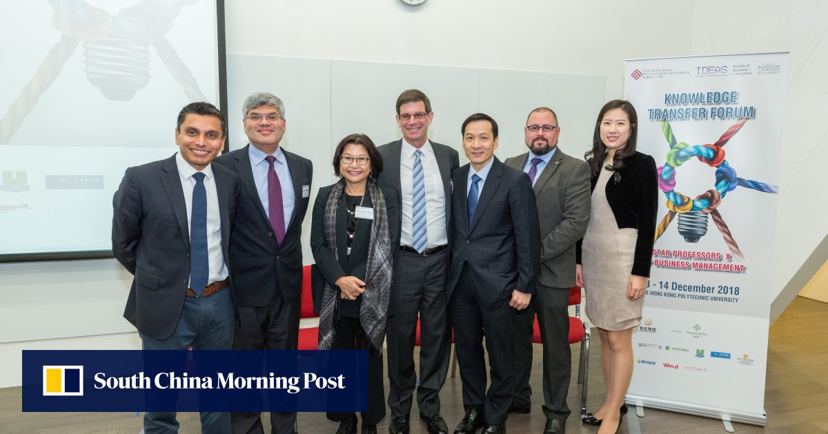 Star professors inform and inspire at PolyU forum | South China Morning ...