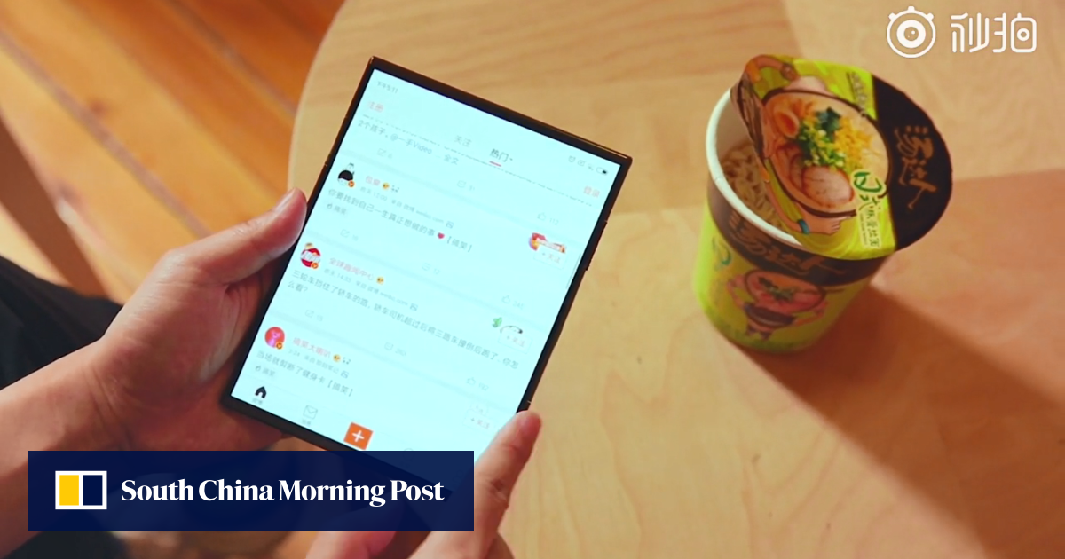 What do noodles have to do with Xiaomi's foldable phone? | South China ...
