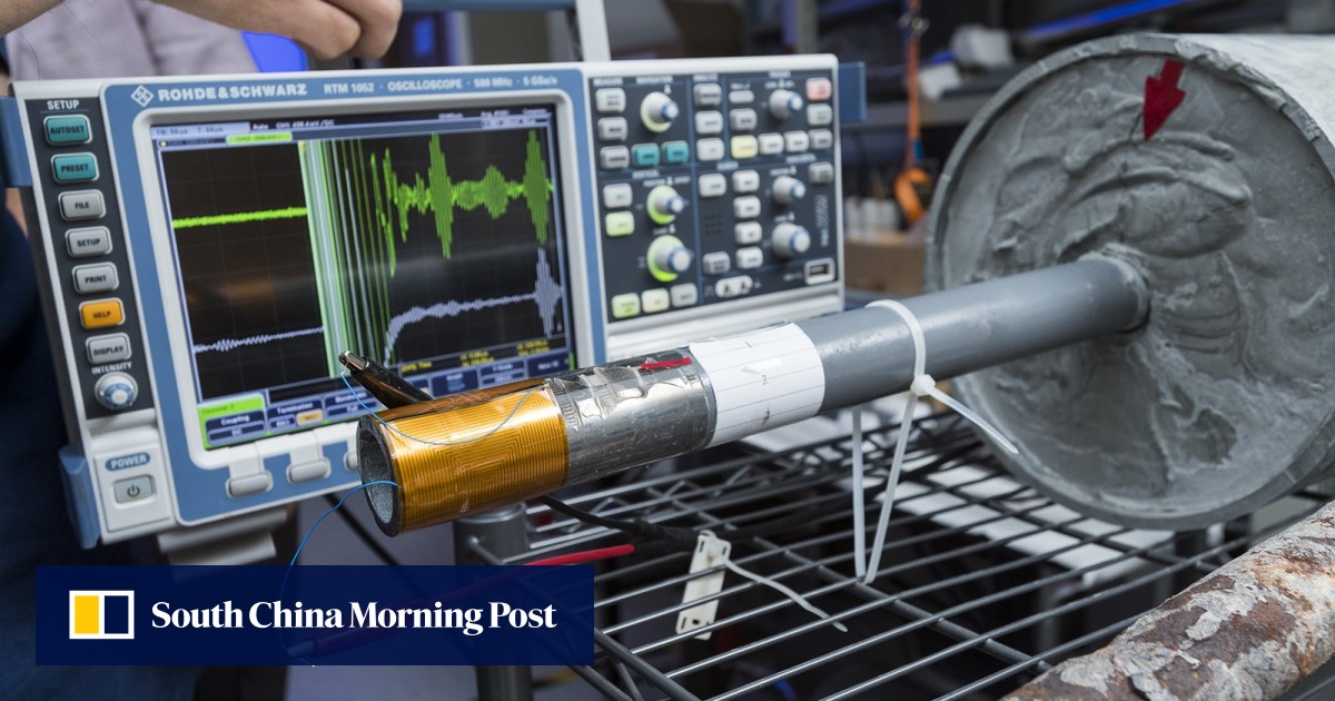 Pioneering inspection system for defects in wall-covered pipes | South ...