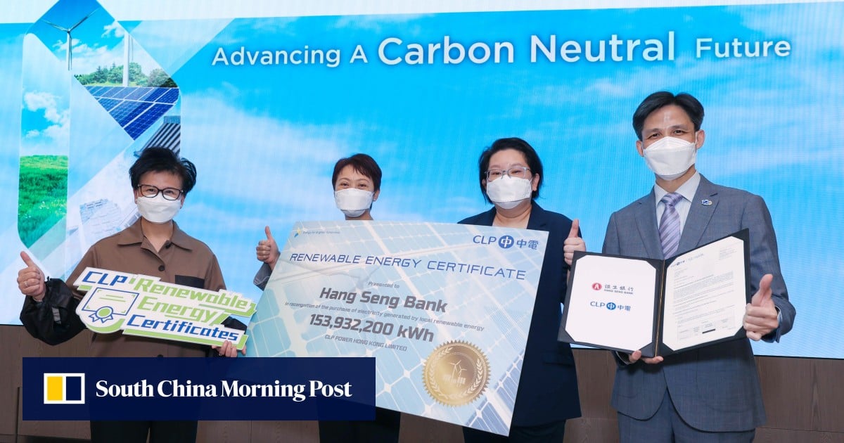 CLP Power partners with Hang Seng to drive clean energy future | South ...
