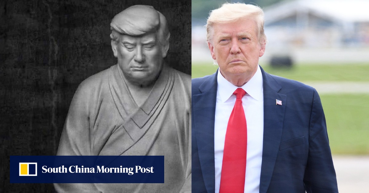 Donald Trump ‘Make Your Company Great Again’ Buddha statue takes off in ...