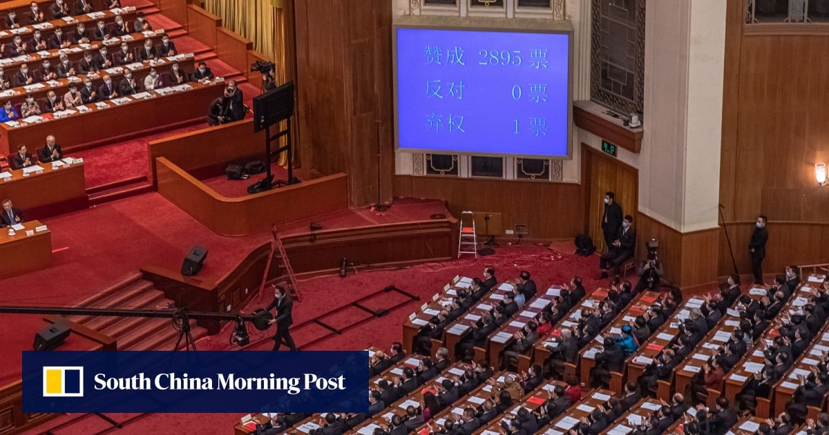 Chinas Top Legislative Body To Weigh Overhaul Of Hong Kong Political