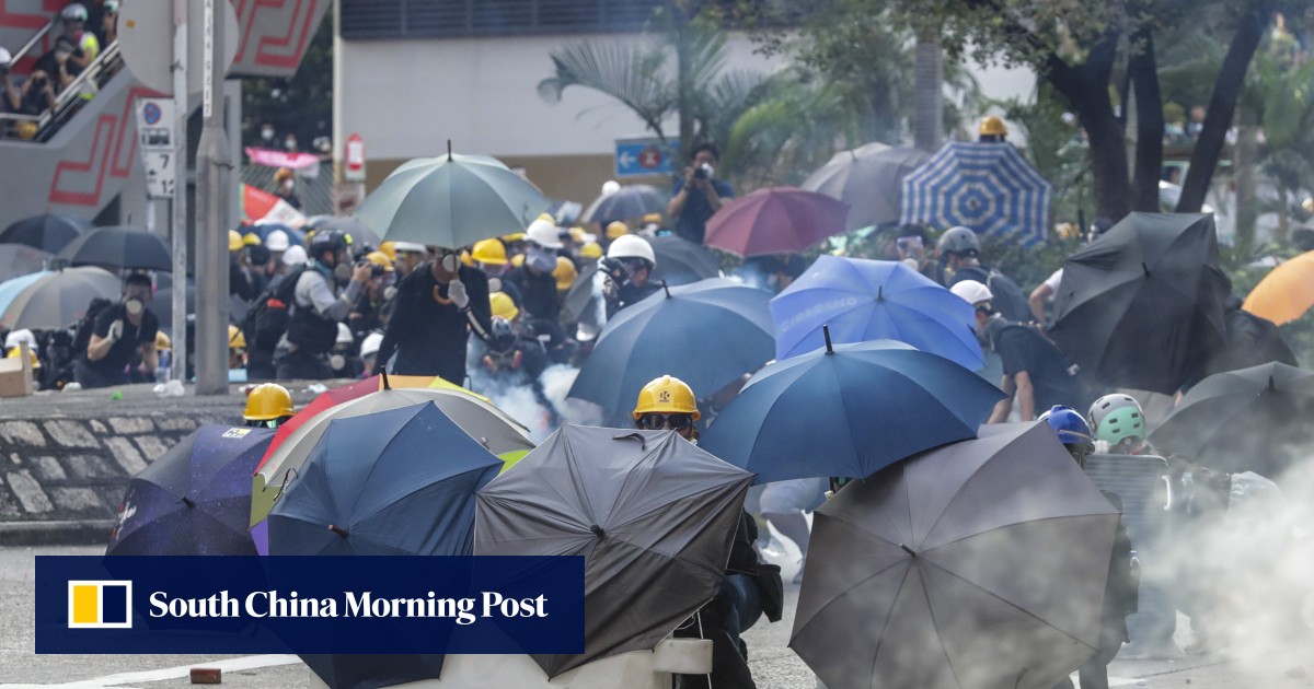 Hong Kong Protests Man Gets Nearly 4 Years Jail For Rioting After