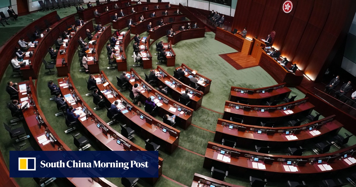 Hong Kong lawmakers to be suspended for ‘grossly disorderly conduct ...